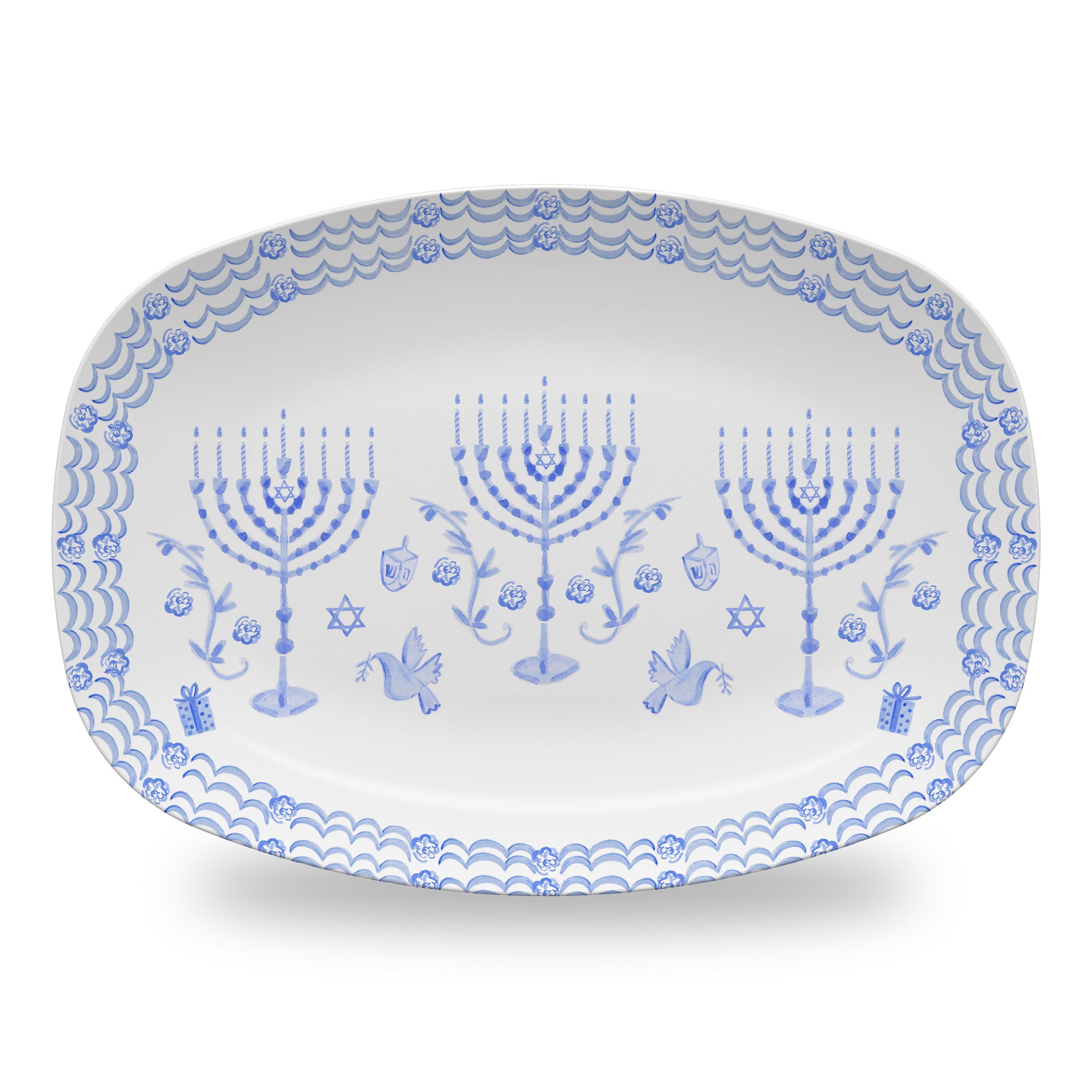 Hanukkah Platter | Chanukah Plate | Personalized Hanukkah Platter ...