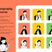Avatar Vector Illustration Bundle | 75 Unique Avatar Graphics | User ...