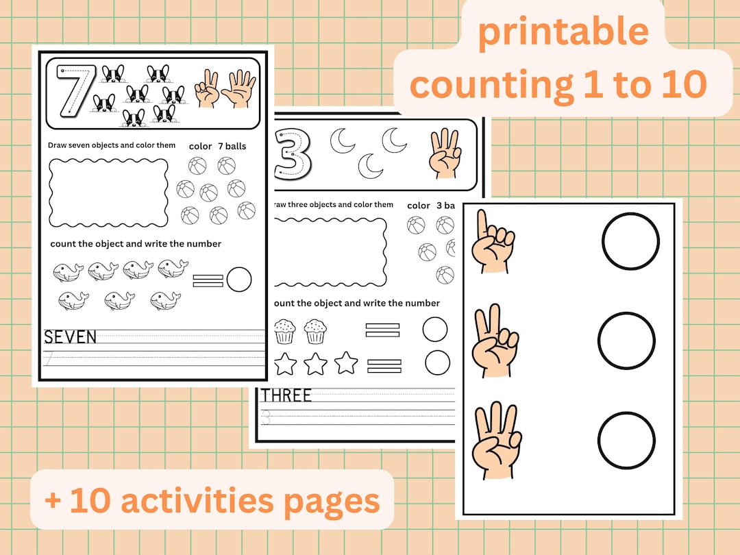 20 Number Tracing Worksheets, Traceable Numbers, Preschool Worksheets ...