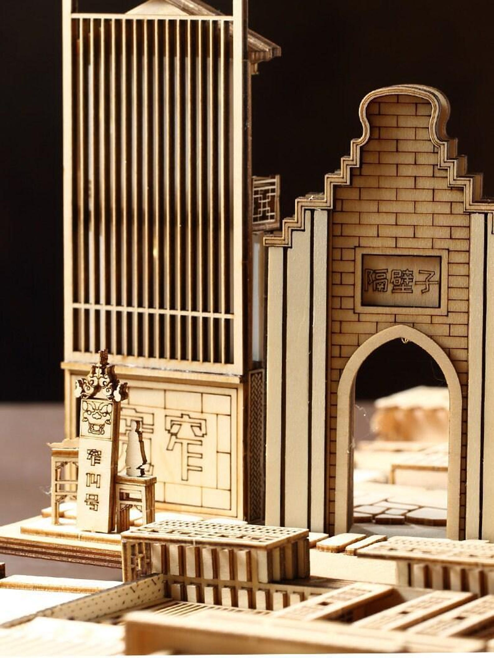DIY Kuanzhai Alley Book Nook Kit – 3D Miniature Chinese Alleyway ...