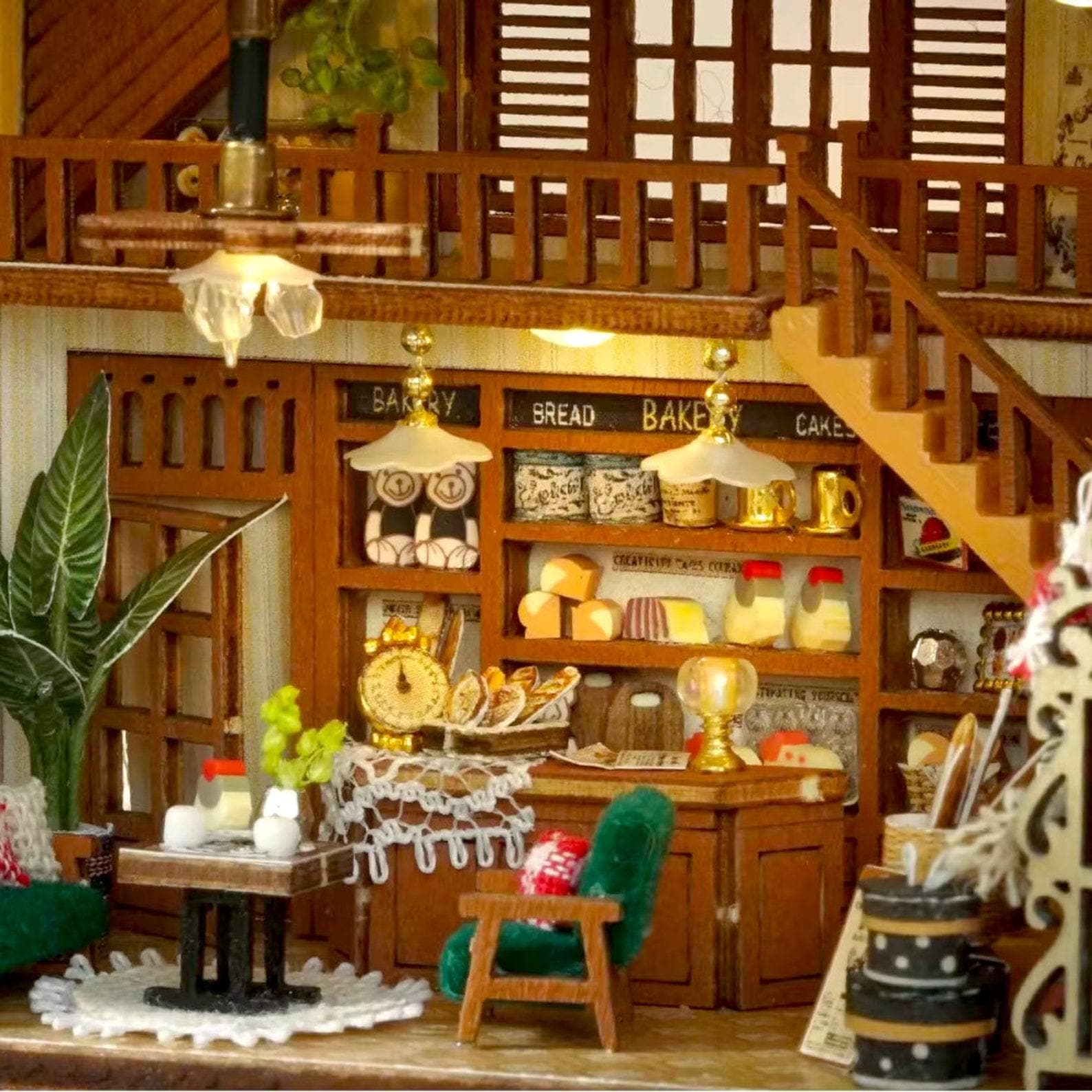 DIY French Bakery and Coffee Shop Book Nook Kit – Miniature Diorama for ...