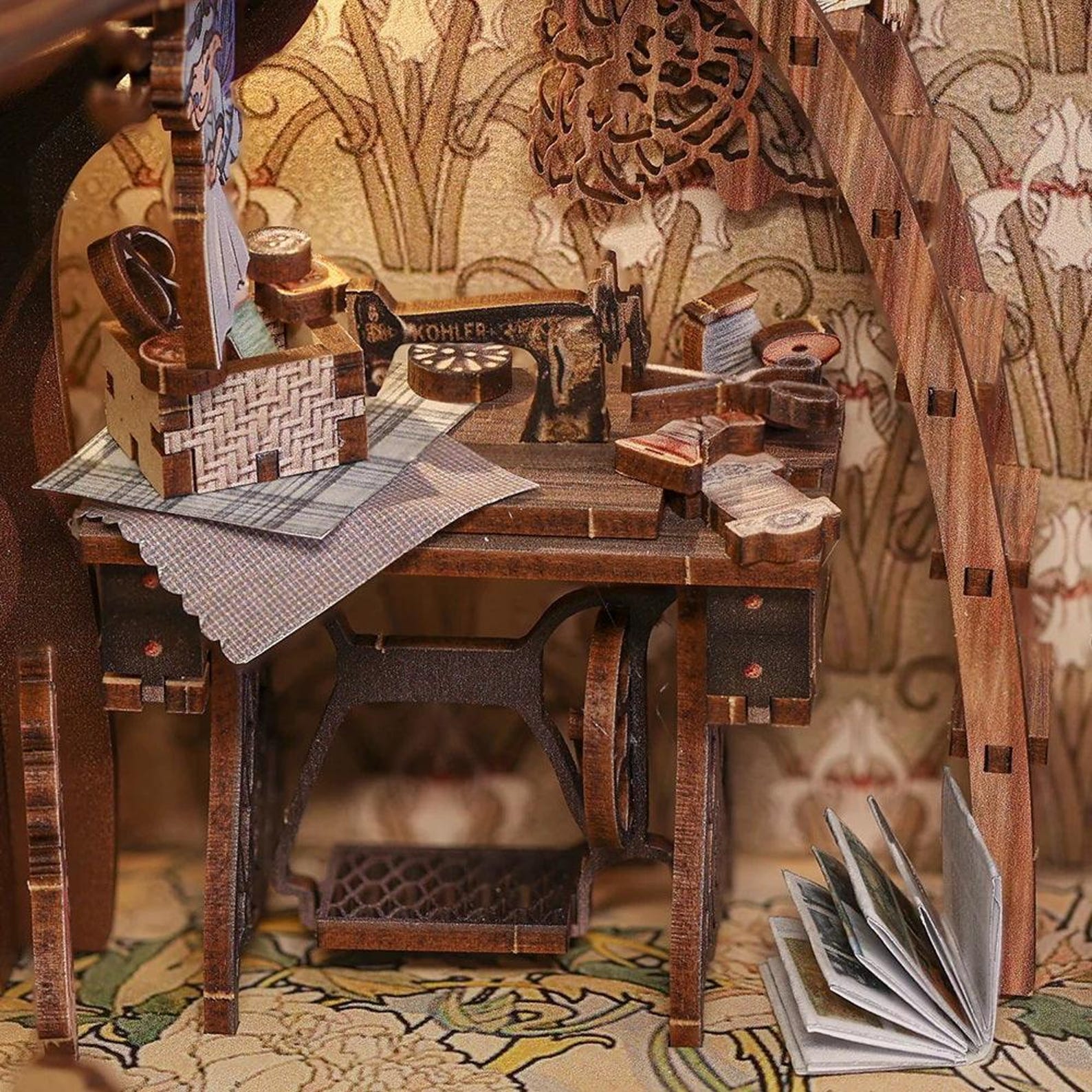 Elves Paradise Book Nook DIY Book Nook Kits the Alchemist Book Nook - Etsy