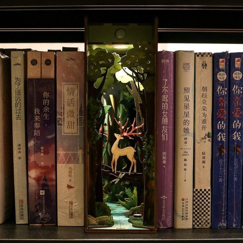 Magic Pharmacist DIY Book Nook Kit - Alchemist Apothecary Miniature ...