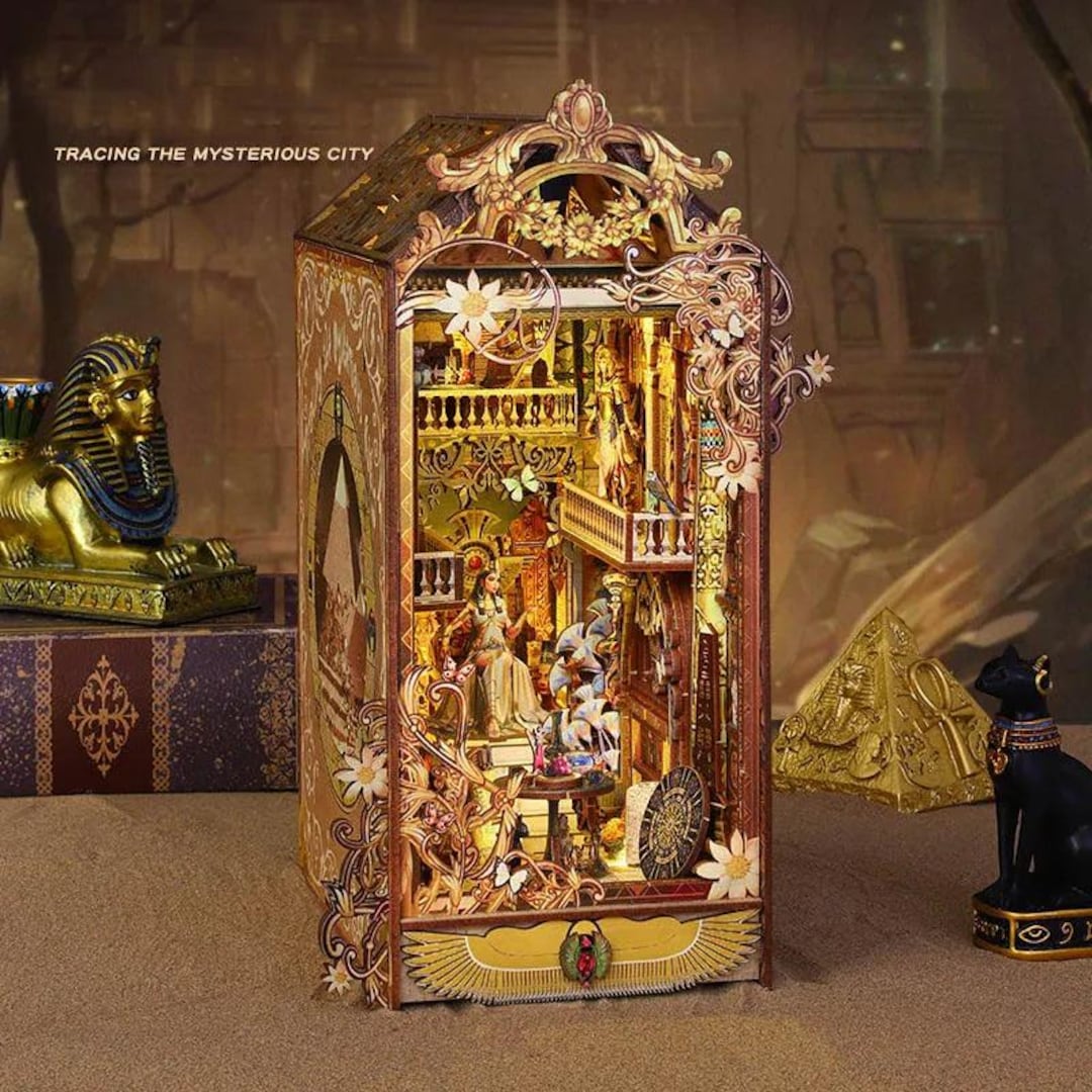 Ancient Egypt DIY Book Nook Kit – Miniature City Scenery - Etsy Australia
