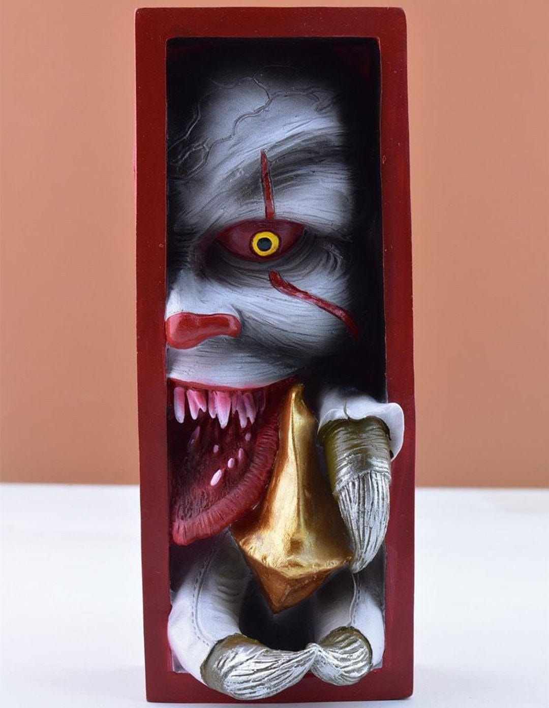 Horror Book Nooks Monsters Book Shelf Insert Book Dioramas Book Scenery ...