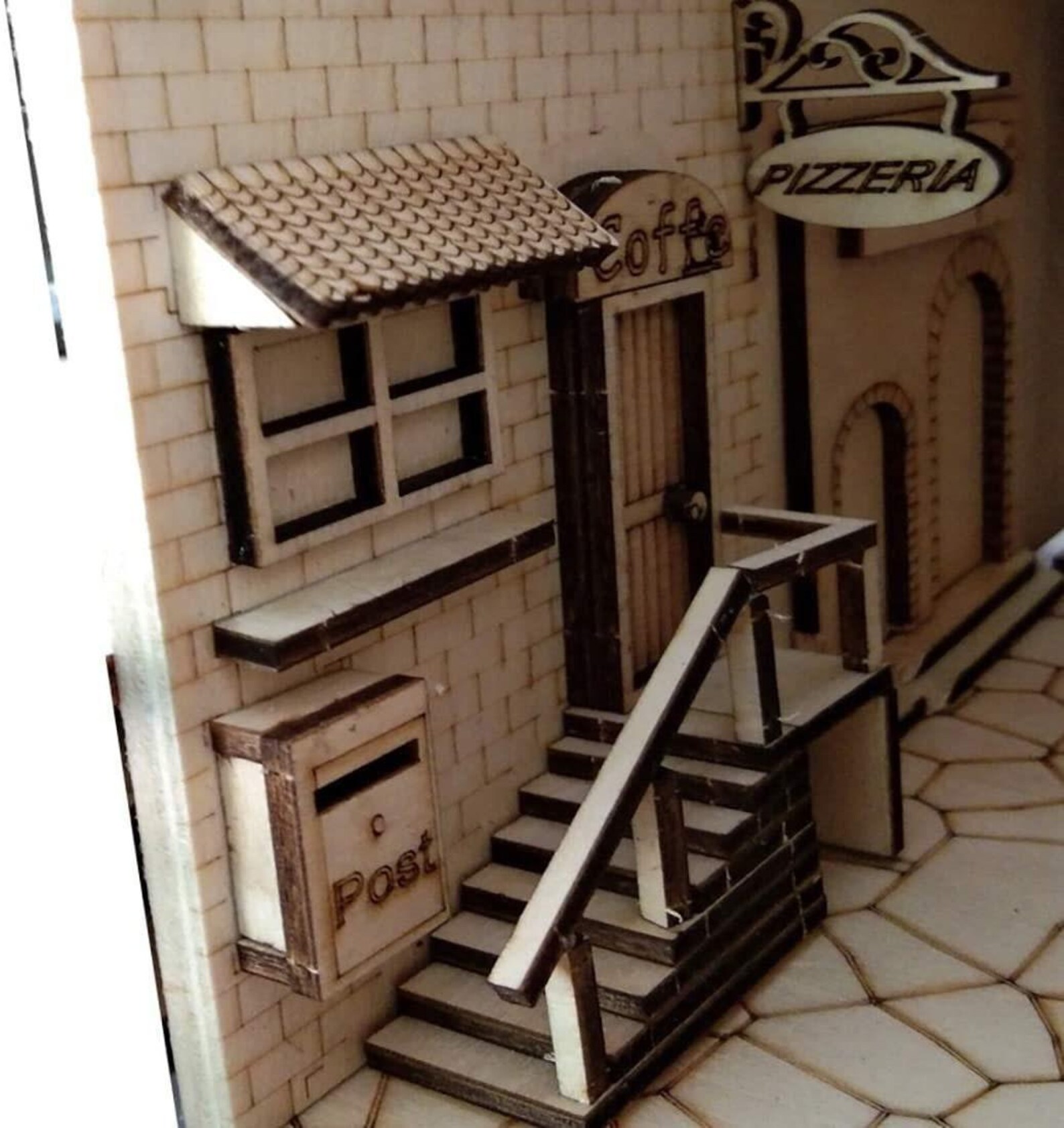 DIY Alley Book Nook Kit With Lights – Miniature Book Shelf Insert ...