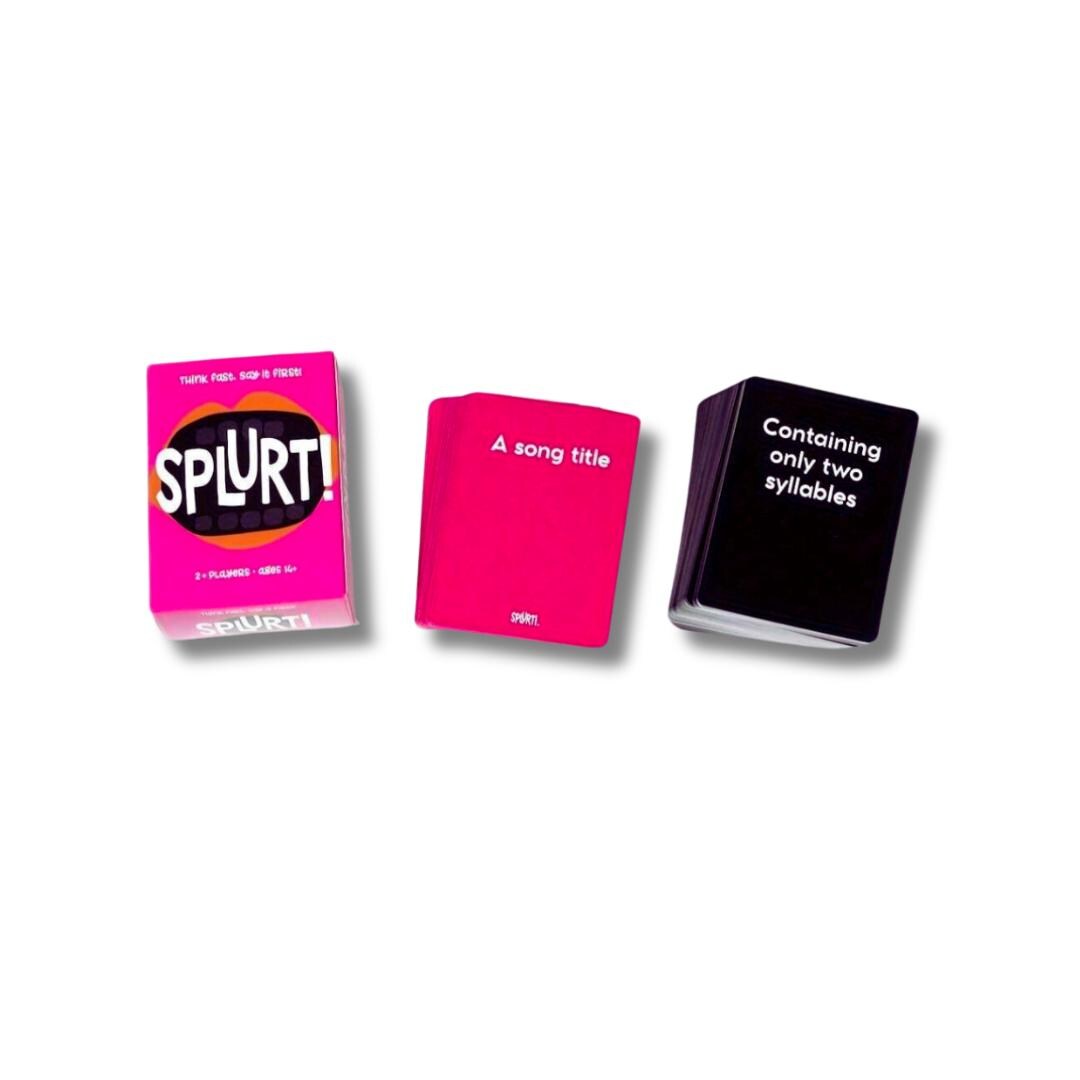 Splurt Card Game – Fast-thinking Family Party Game - Etsy Australia