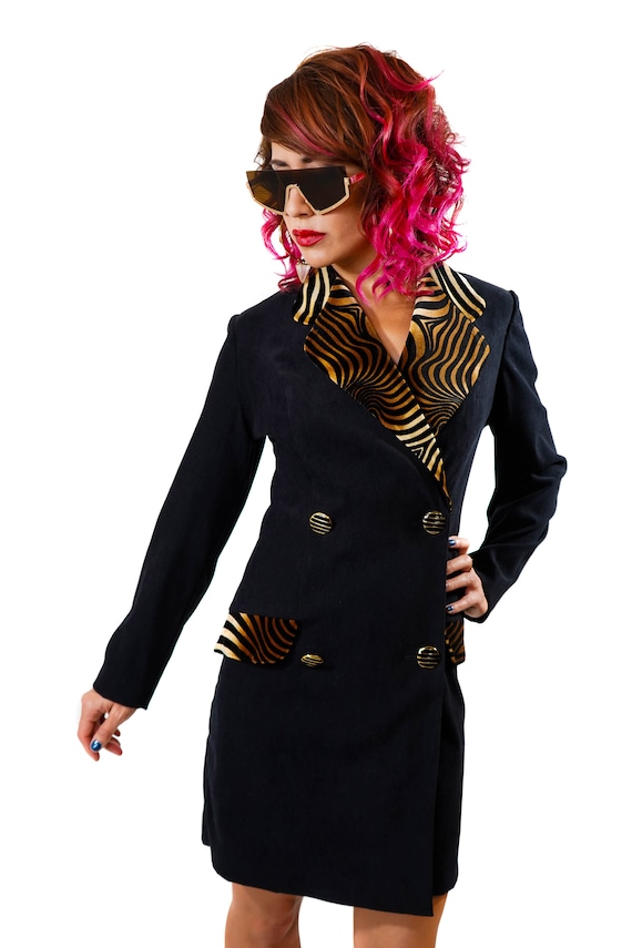 Boss Lady Power Suit Dress - Gem