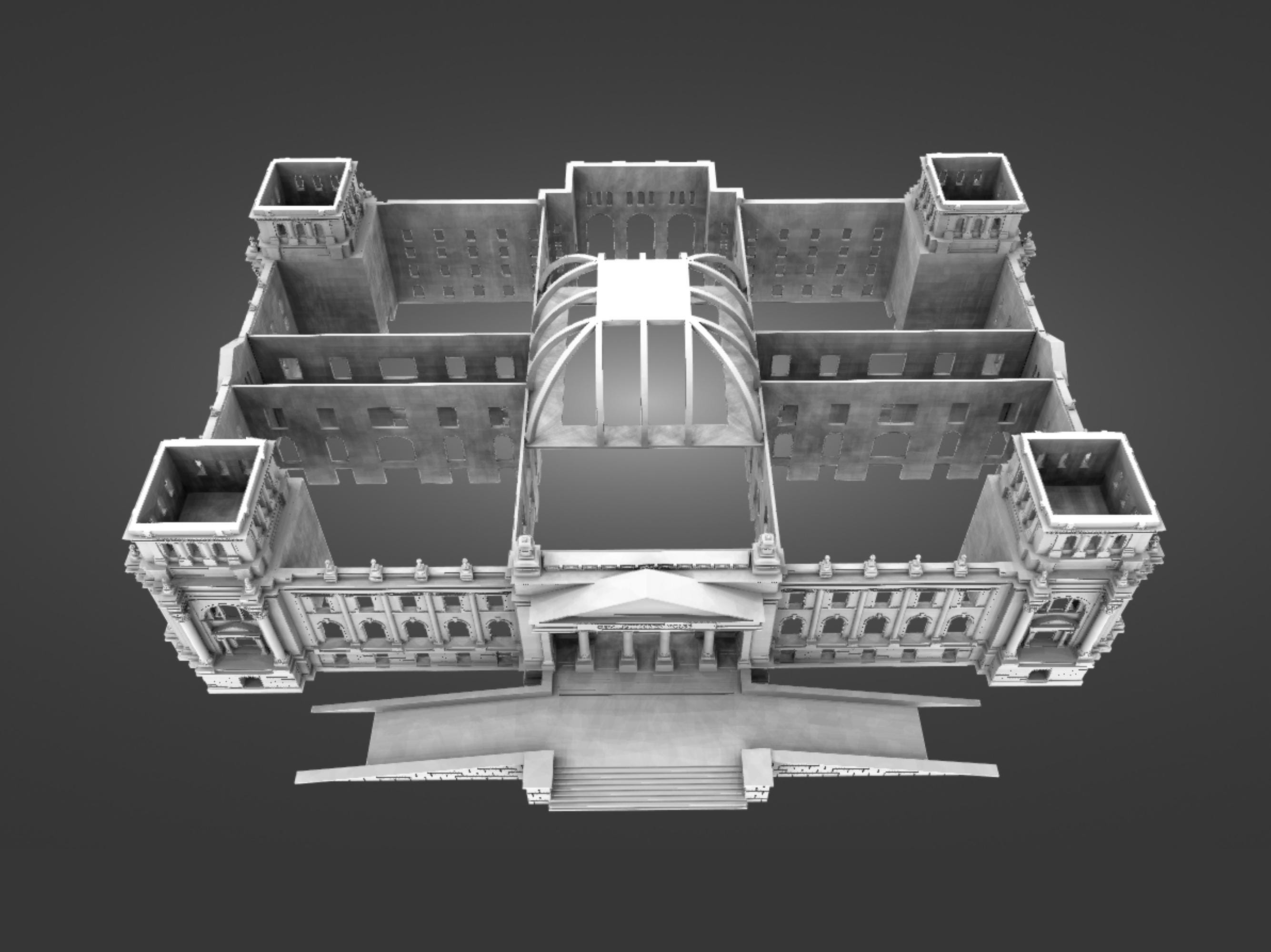 Reichstag Nazi – STL Files for 3D Printing WW2 Miniature Scenery for ...