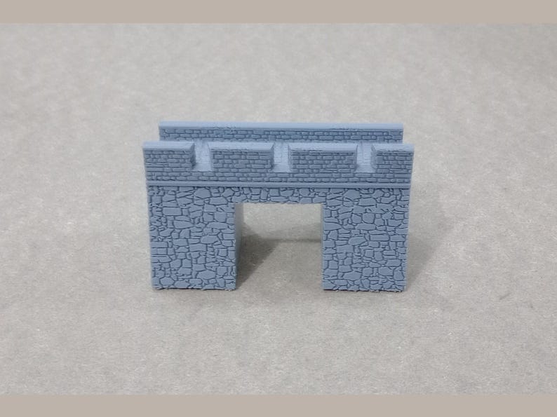 Castle Wall Set STL Files for 3D Printing Medieval, Fantasy Scenery for ...