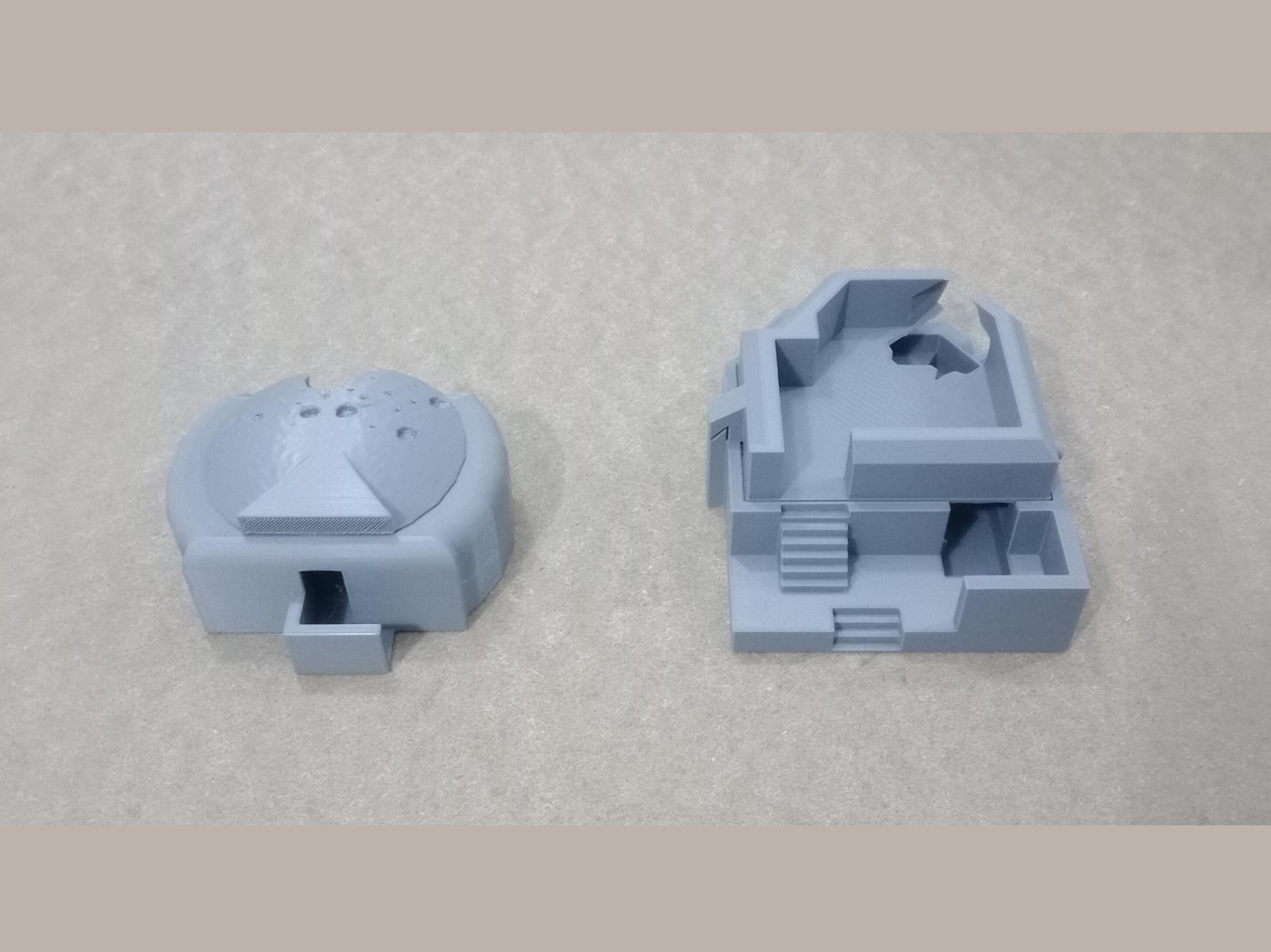 Heavy Damaged Bunkers Pack STL Files for 3D Printing – WW2 Scenery for ...