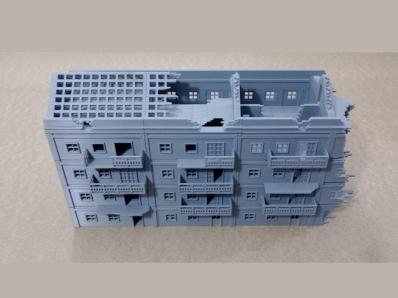 Pavlov’s House – STL Files for 3D Printing WW2 Miniature Scenery for ...