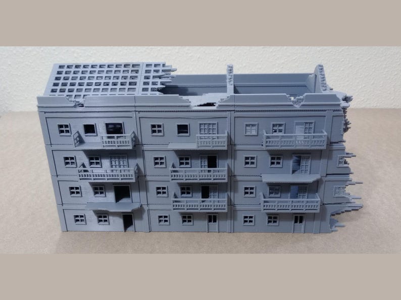 Pavlov’s House – STL Files for 3D Printing WW2 Miniature Scenery for ...
