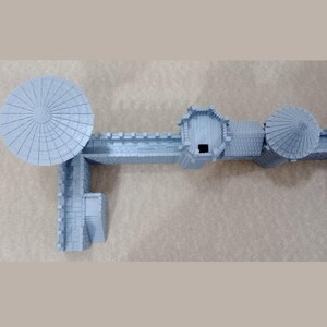 Fortress Walls – STL Files for 3D Printing Medieval, Fantasy Scenery ...