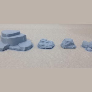 Rock Formations – STL Files for 3D Printing Wild West Miniature Scenery ...