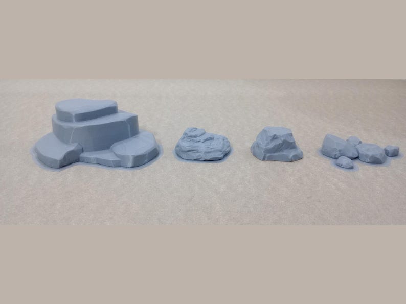Rock Formations – STL Files for 3D Printing Wild West Miniature Scenery ...
