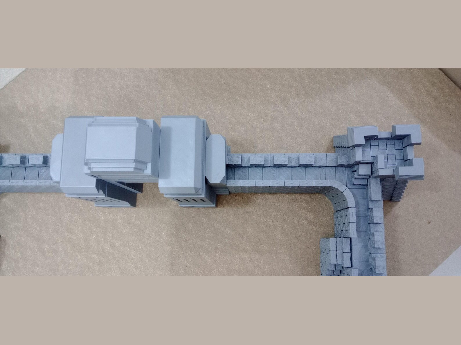 Dwarven Fortress – STL Files for 3D Printing Fantasy Miniature Scenery ...