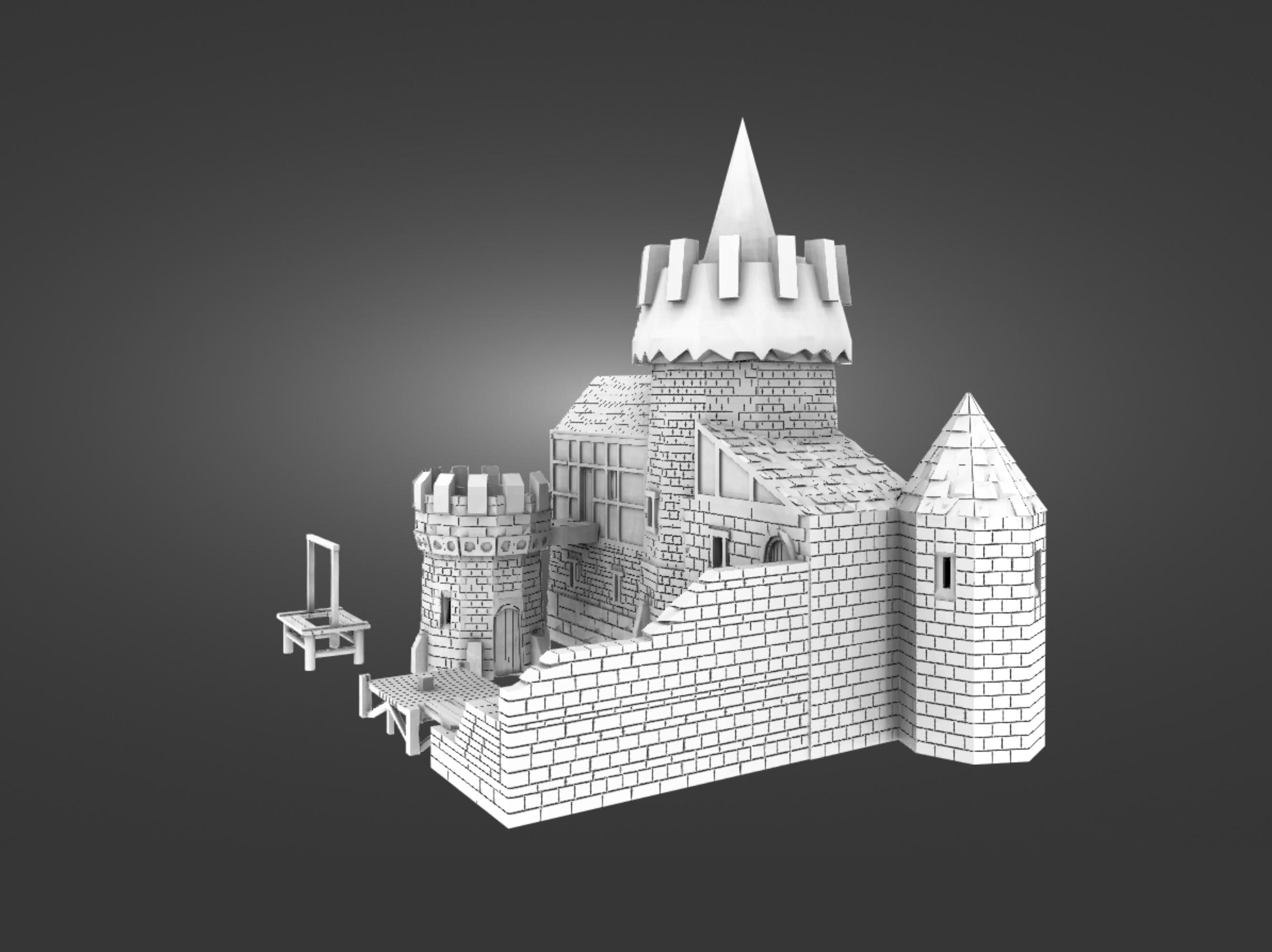 Prison – STL Files for 3D Printing – Medieval, Fantasy Dungeons ...