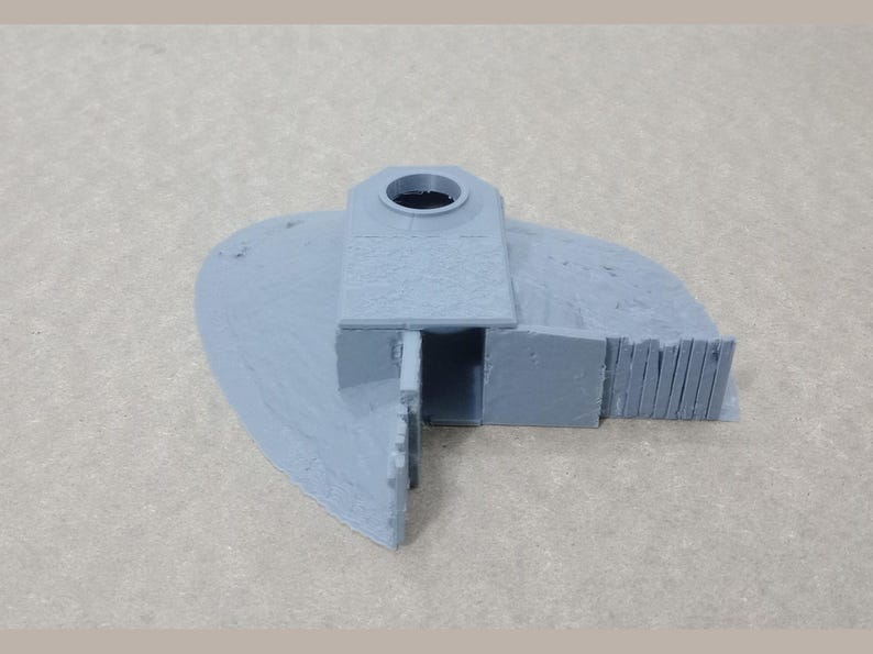 Tobruk Bunker STL Files for 3D Printing WW2 Miniature Scenery for ...