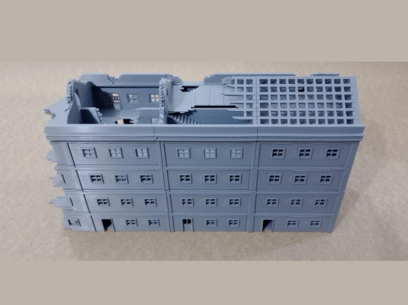 Pavlov’s House – STL Files for 3D Printing WW2 Miniature Scenery for ...