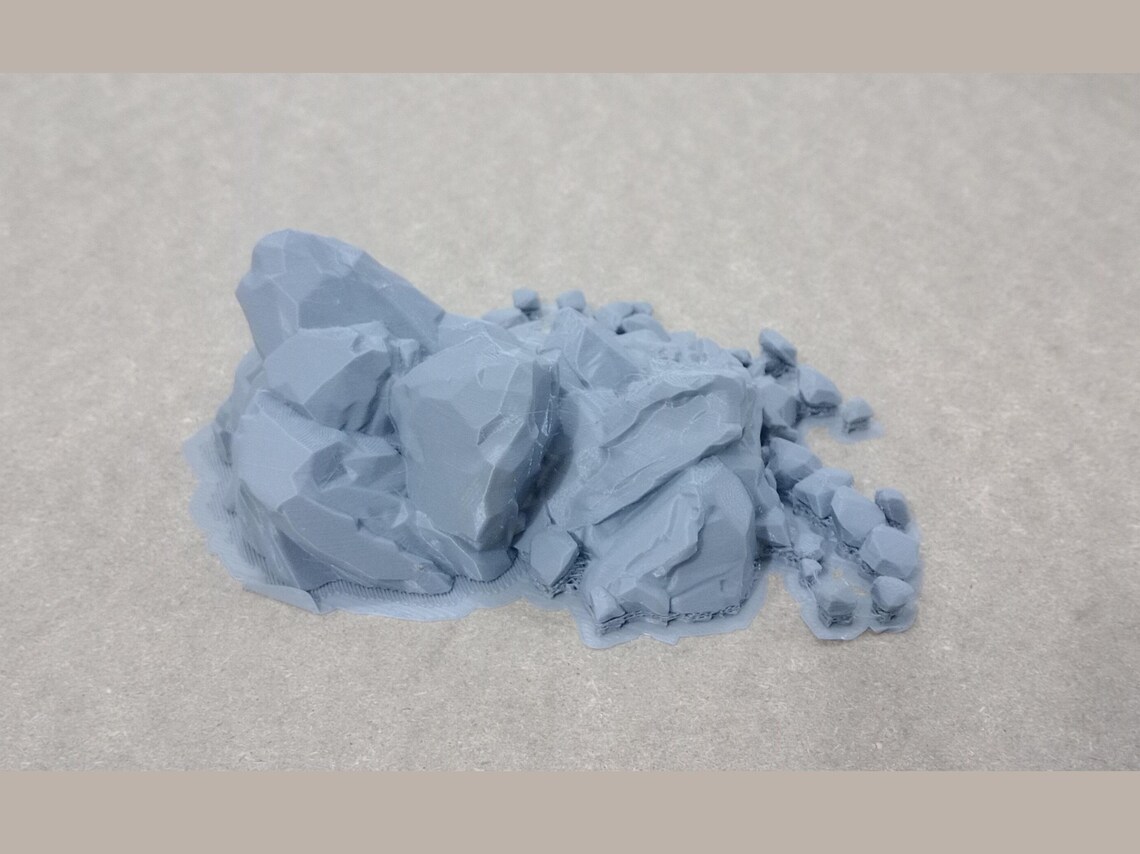 Rock Formations 2 – STL Files for 3D Printing Wild West Miniature ...