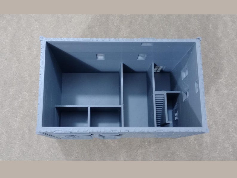 German House 1 – STL Files for 3D Printing WW2 Miniature Scenery for ...