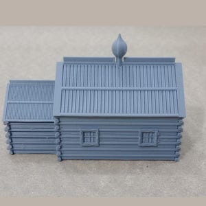 Russian Rural Buildings Pack STL Files for 3D Printing – WW2 Scenery ...