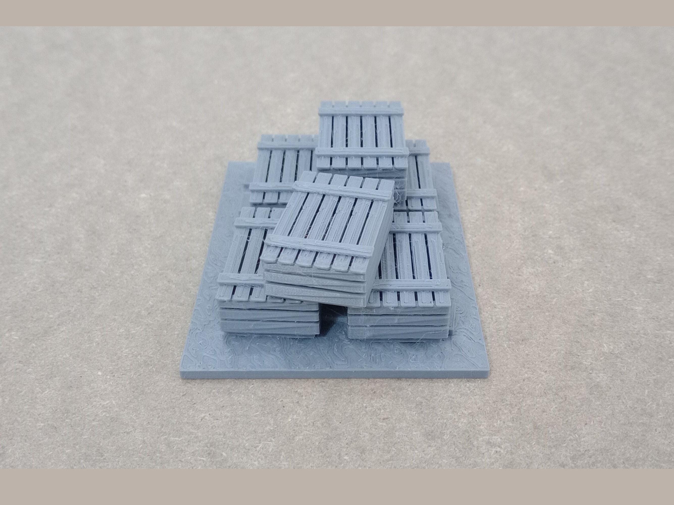 Small Crate Ammo Dump – STL Files for 3D Printing – WW2 Scenery for ...