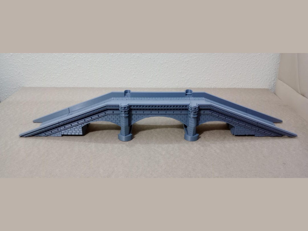 Euro Bridge – STL Files for 3D Printing – WW2 Miniature Scenery for ...