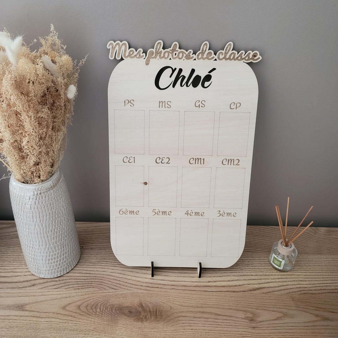 Table / Frame / Photo Poster My Personalized Children's Class Photos ...