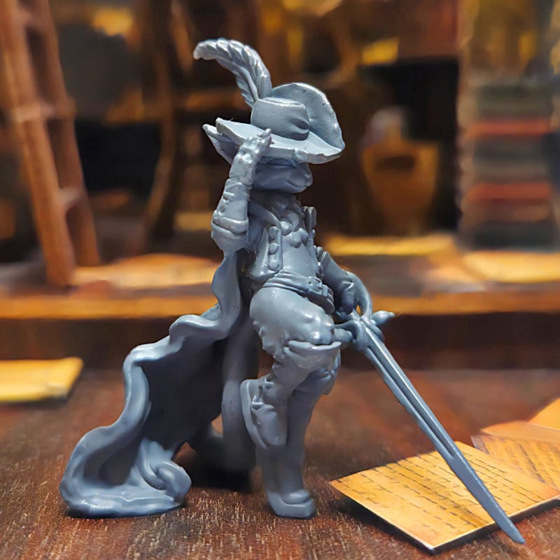 Tabaxi Female Fighter Dnd - Etsy