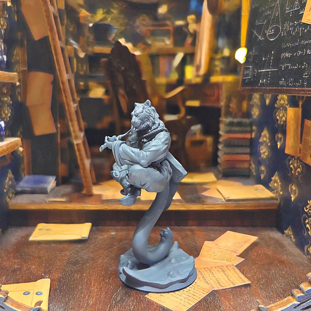 Rakshasa Tiger - 3D Printed Fantasy Miniatures for Dnd & Tabletop Rpgs ...