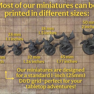 Sphinx - 3D Printed Fantasy Miniatures for Dnd Tabletop RPG Campaigns ...