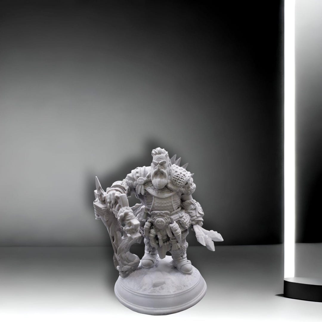 Dwarf With Crossbow 3D Printed Fantasy Miniatures: Collectible Figures ...