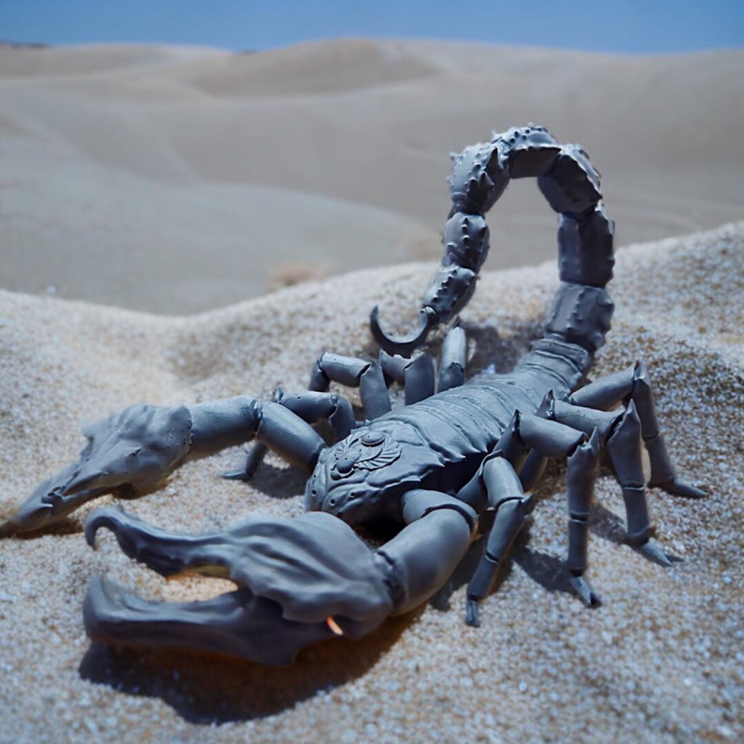 Giant Scorpion Miniature for Dnd - 3D Printed Fantasy Tabletop RPG ...