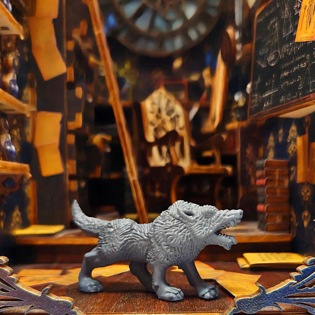 Wolf - Dnd Miniatures, Dnd Mini, Elf Dnd Minis, Dungeons and Dragons ...