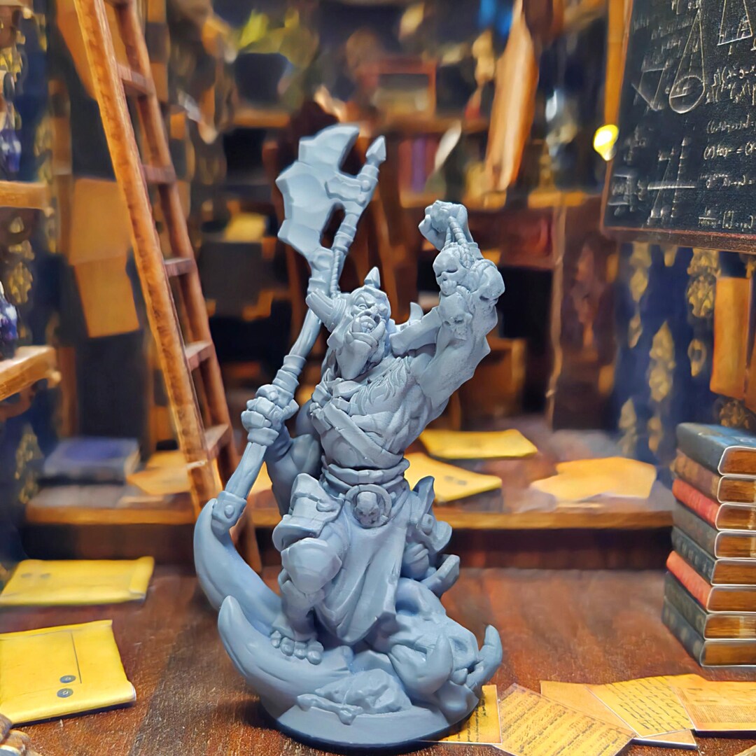 Orc Chieftain - Dnd Miniatures, Dnd Mini, Elf Dnd Minis, Dungeons and ...