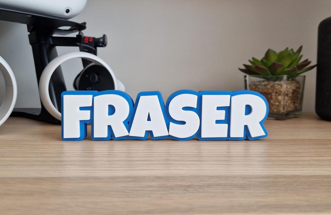 Personalised Gamer Name Plate: Custom Gaming Desk Sign Battle Royale ...