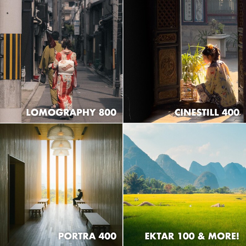 35mm Film Lightroom Presets: Kodak, Fuji, Cinestill (mobile & Desktop ...