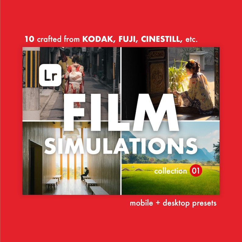 35mm Film Lightroom Presets: Kodak, Fuji, Cinestill (mobile & Desktop ...