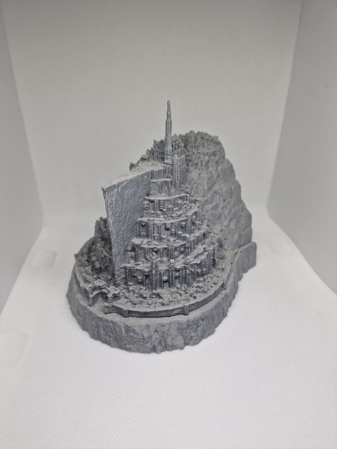 Minas Tirith the White City of Gondor Miniature Scale Model From the ...