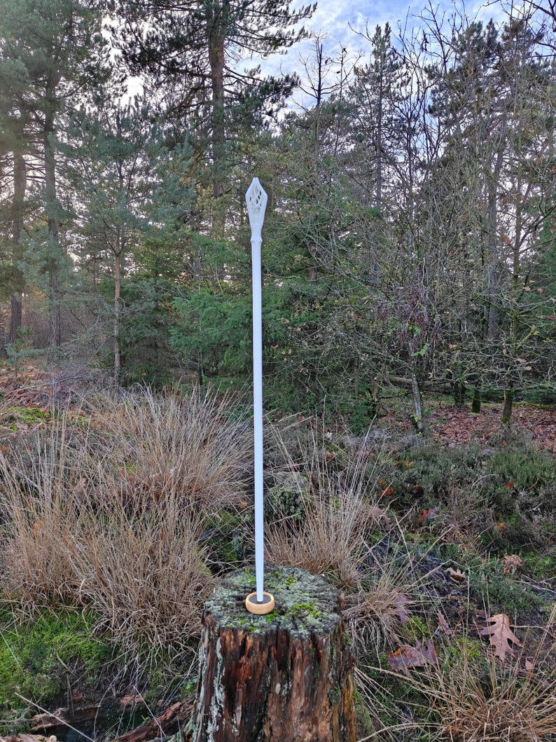 Gandalf the White staff cosplay prop from the Lord of the Rings life ...