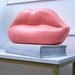 Ceramic Lips Sculpture, Modern Home Decor, Red Lips Art, Ceramic Art ...
