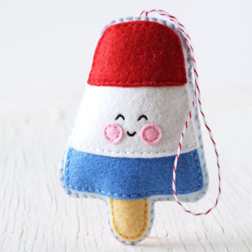 PDF Pattern Rocket Pop Pattern Kawaii Felt Ice Cream - Etsy