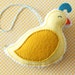 PDF Pattern - Little Partridge Pattern, Christmas Felt Ornament Pattern ...