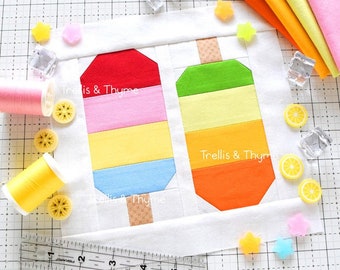 Popsicle Parade Quilt Pattern | Etsy