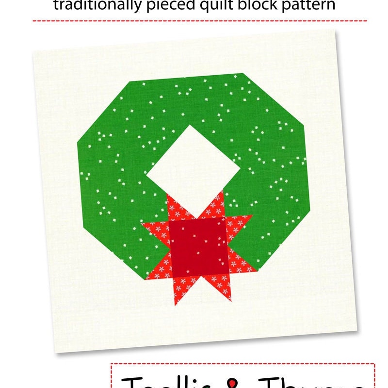 Christmas Quilt Block Patterns - Etsy