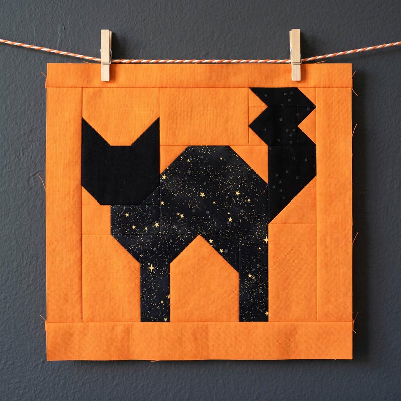 Retro Cat Quilt Patterns - Etsy
