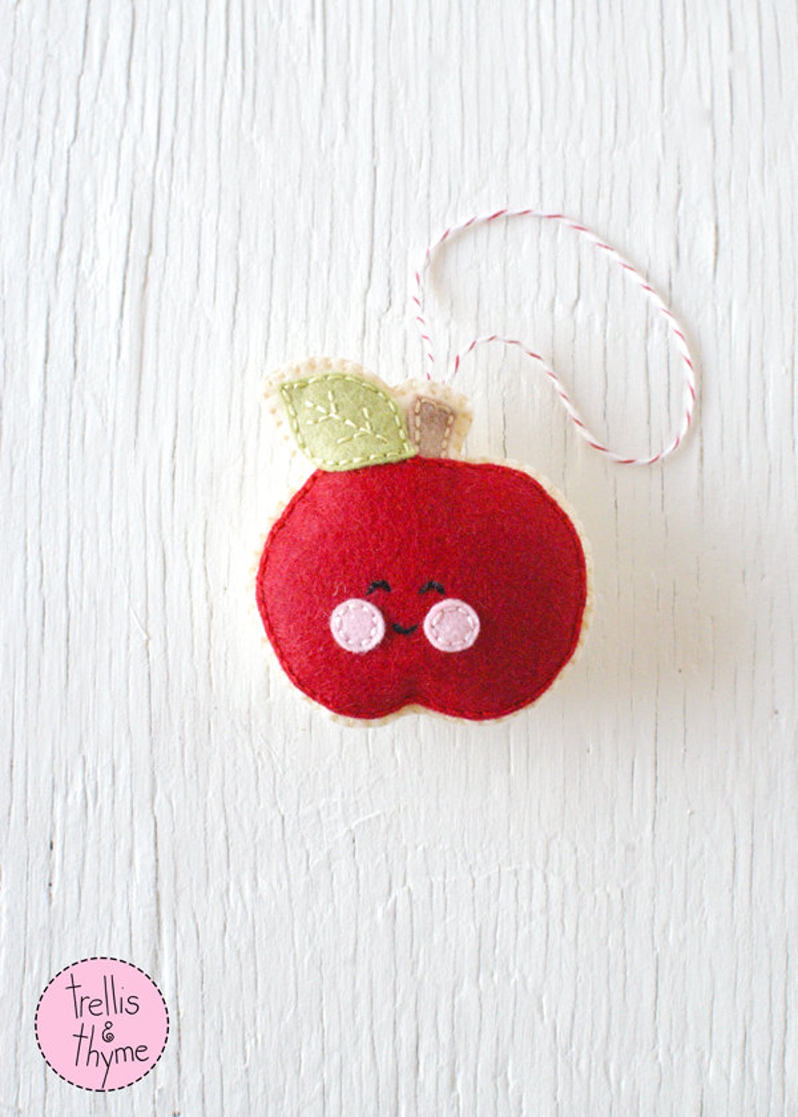 PDF Pattern Little Apple Sewing Pattern Autumn Winter Felt - Etsy