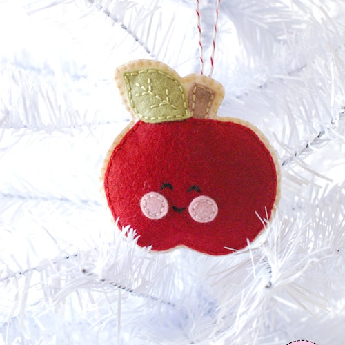 PDF Pattern Little Apple Sewing Pattern Autumn Winter Felt - Etsy